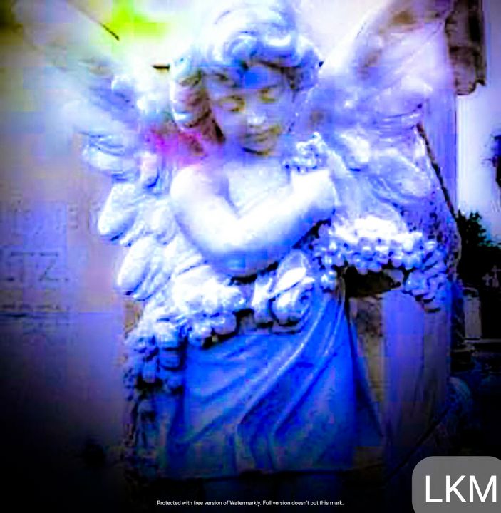 Haunted Angel in New Orleans - Castle Design Graphics - Photography ...