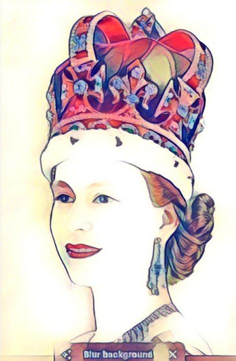 Queen Elizabeth - Castle Design Graphics - Paintings & Prints, People ...
