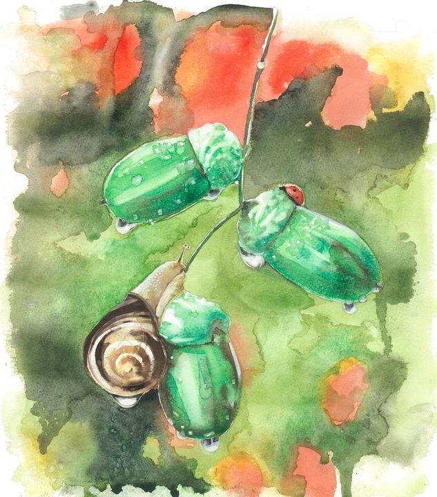 After downpour - Robert Czibi Art - Paintings & Prints, Animals, Birds ...