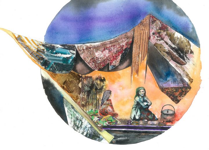 Visiting - Robert Czibi Art - Paintings & Prints, People & Figures ...