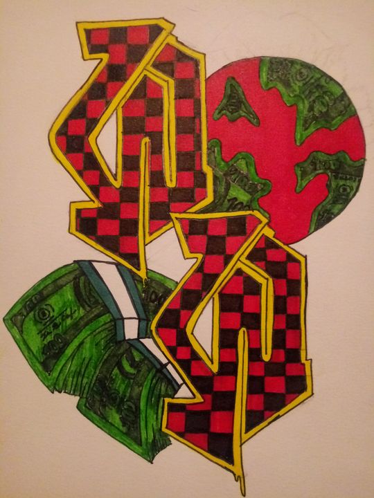 Vibe - Drawings & Illustration, Paintings & Prints