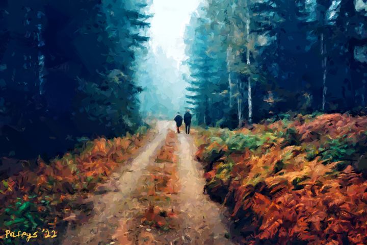 Nature walk - Don Pafegs - Paintings & Prints, Landscapes & Nature ...