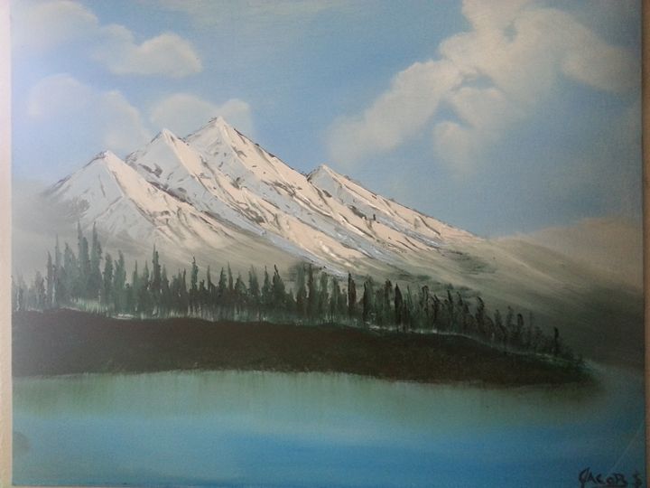 washington mountains - jacoby art/ jacob - Paintings & Prints ...