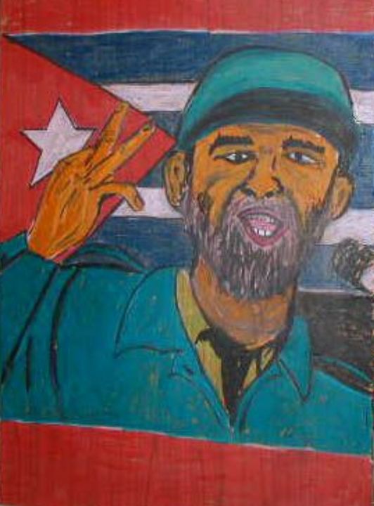 Dictator of Cuba - Christopher Damitio - Paintings & Prints, People ...