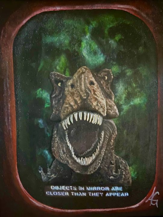 Must Go Faster…Must Go Faster! - Andrew's Unique Oils - Paintings ...