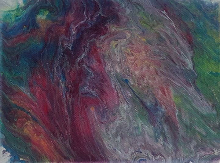 "Untitled." - The World Of Art Gallery. - Paintings & Prints, Abstract ...