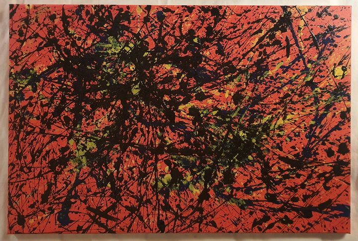 "Untitled II." - The World Of Art Gallery. - Paintings & Prints ...