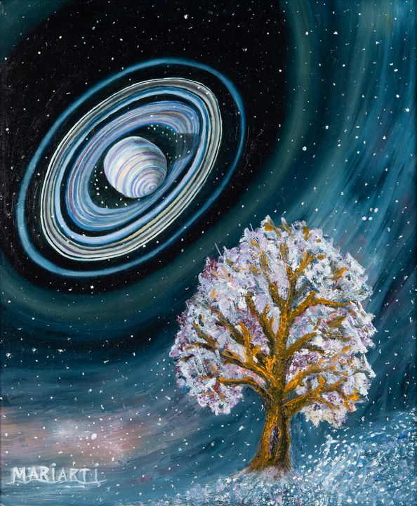 Space Spring - Mariarti - Paintings & Prints, Astronomy & Space ...