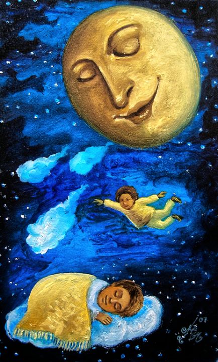 While you sleep - Contemporary Clay & Paint - Paintings & Prints ...