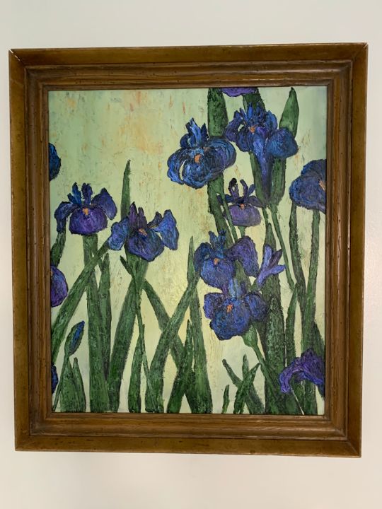 Iris - Human Form Divine - Paintings & Prints, Flowers, Plants, & Trees ...