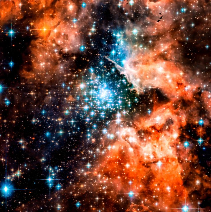 Star Formation in NGC 3603 - Artistic Masters - Photography, Astronomy ...