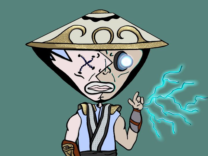 Loco Moco God of Lightning - Loco Moco Costume Party - Digital Art ...