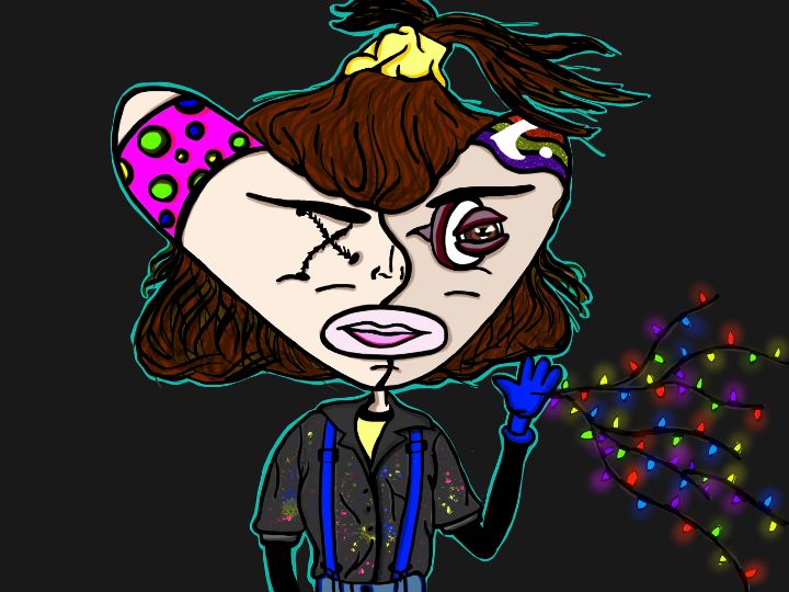 Loco Moco Upside Down Power - Loco Moco Costume Party - Digital Art ...