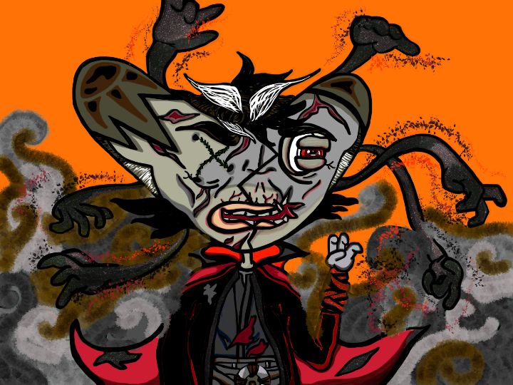 Loco Moco Powerful Zombie - Loco Moco Costume Party - Digital Art ...