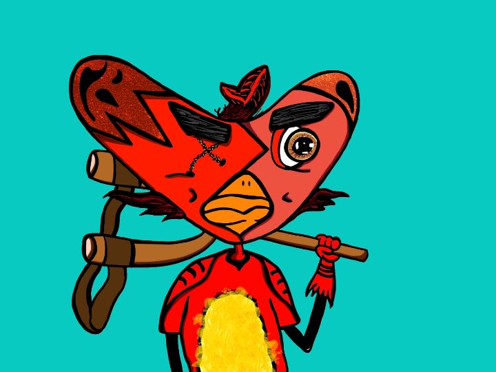 Loco Moco Bird - Loco Moco Costume Party - Digital Art, People ...