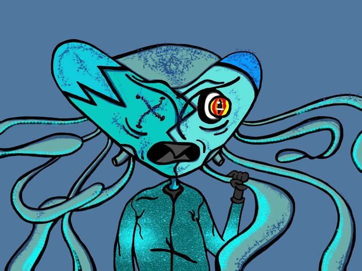 Loco Moco Octopus - Loco Moco Costume Party - Digital Art, People ...