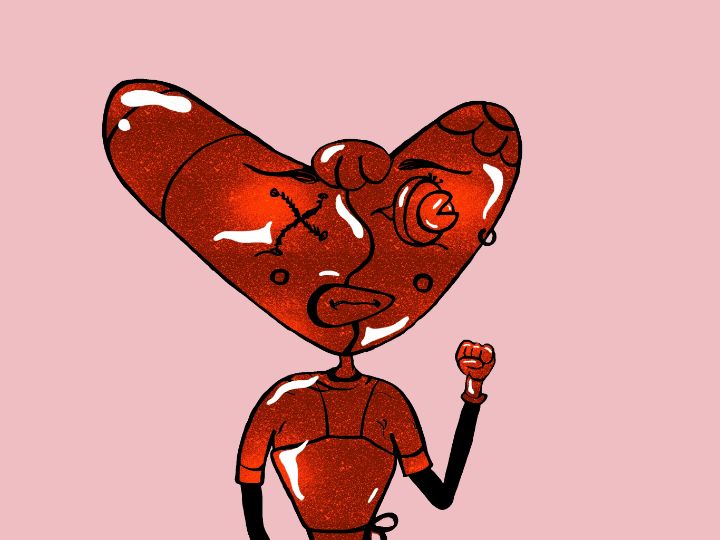 Loco Moco Ruby Red - Loco Moco Costume Party - Digital Art & AI, People ...