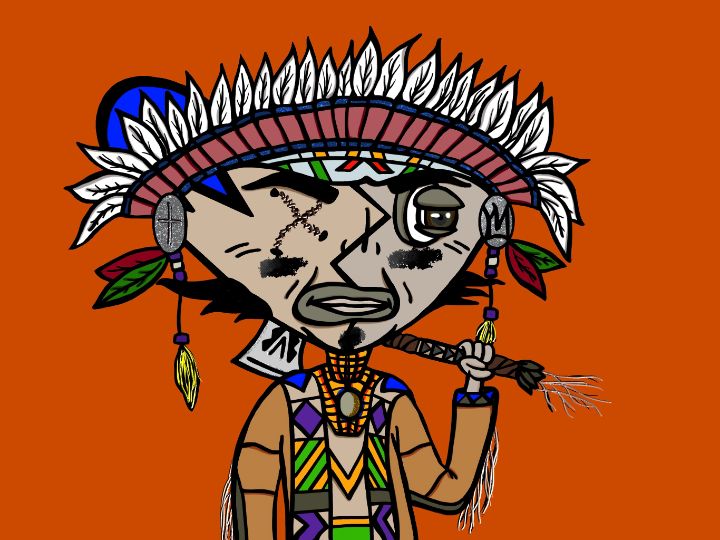 Loco Moco Chief - Loco Moco Costume Party - Digital Art & AI, People ...