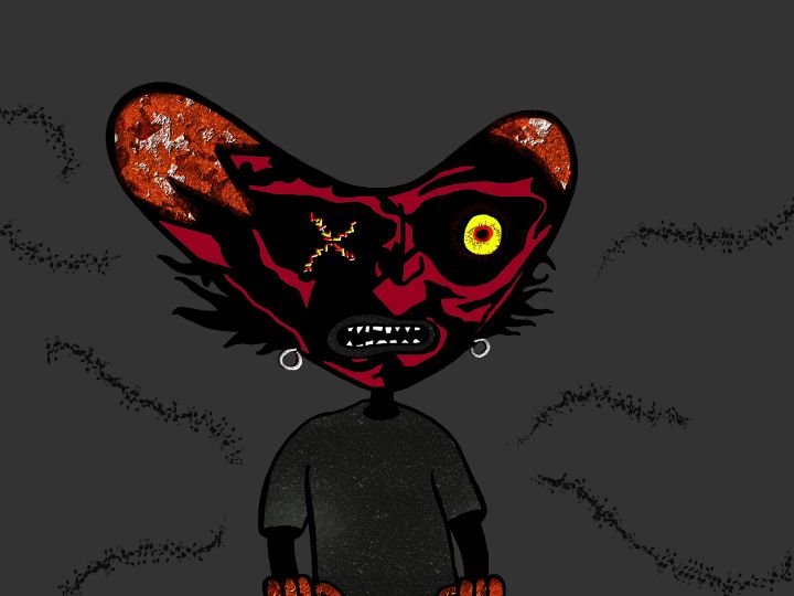 Loco Moco Freak Demon - Loco Moco Costume Party - Digital Art & AI ...