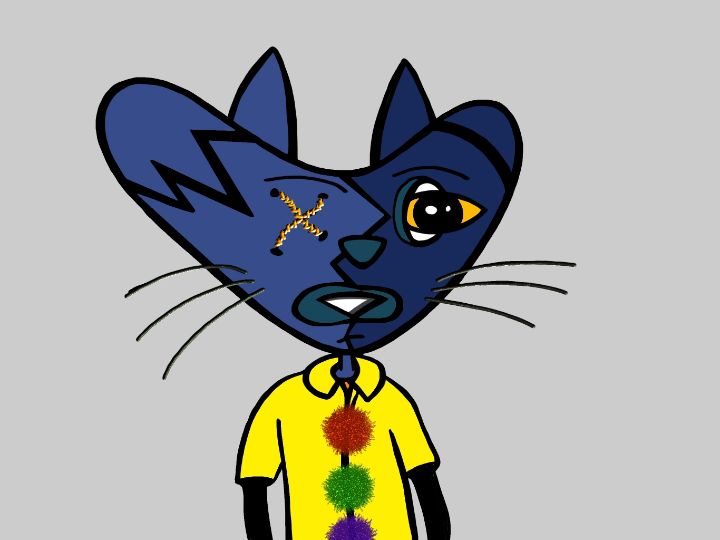 Loco Moco The Cat - Loco Moco Costume Party - Digital Art & AI ...