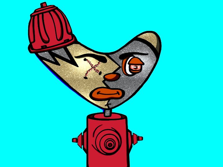 Loco Moco Fire Hydrant - Loco Moco Costume Party - Drawings ...