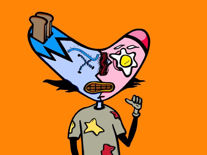 Loco Moco Breakfast - Loco Moco Costume Party - Drawings & Illustration ...