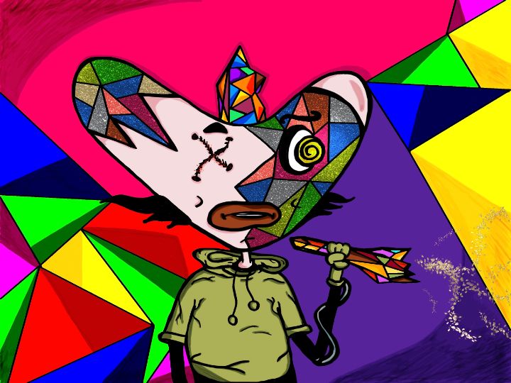 Loco Moco Kaleidoscope - Loco Moco Costume Party - Digital Art, People ...