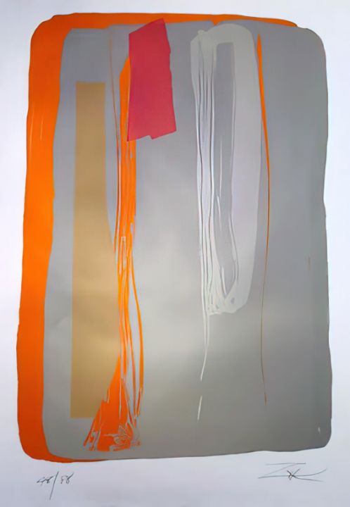 Untitled 6 - 1980 - Larry Zox - Paintings & Prints, Abstract, Color ...