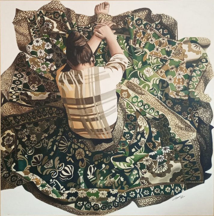 Beyond the way - Kalsoom iftikhar - Paintings & Prints, People ...