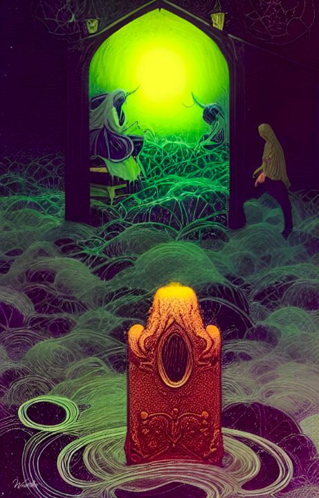 Magie et Envoûtement - Magick Mirror - William Wraithe Art - Paintings ...