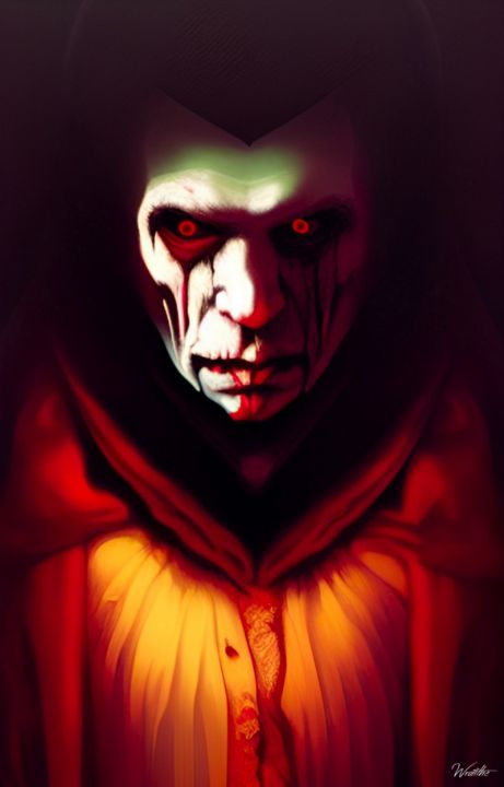 Vampire God - William Wraithe - William Wraithe Art - Paintings ...