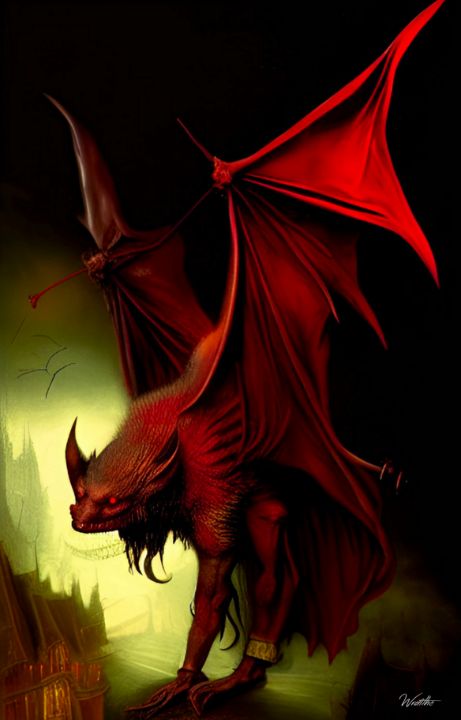 Vampire God - William Wraithe - William Wraithe Art - Paintings ...