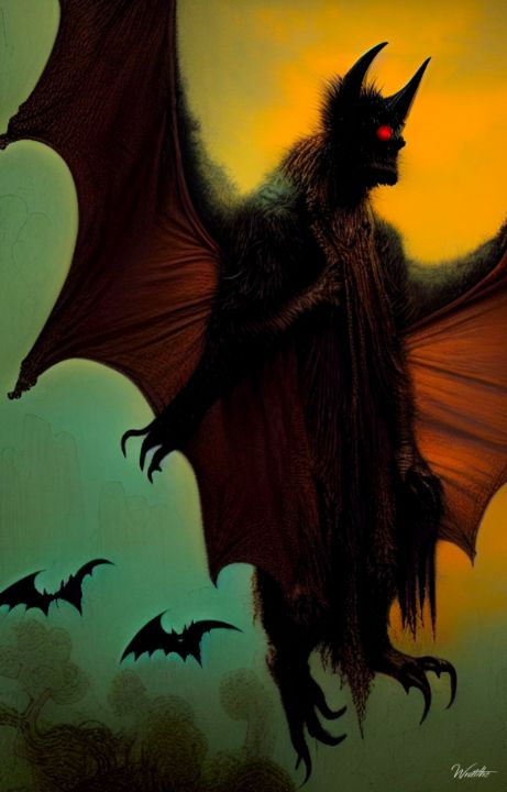 Vampire God - William Wraithe - William Wraithe Art - Paintings ...