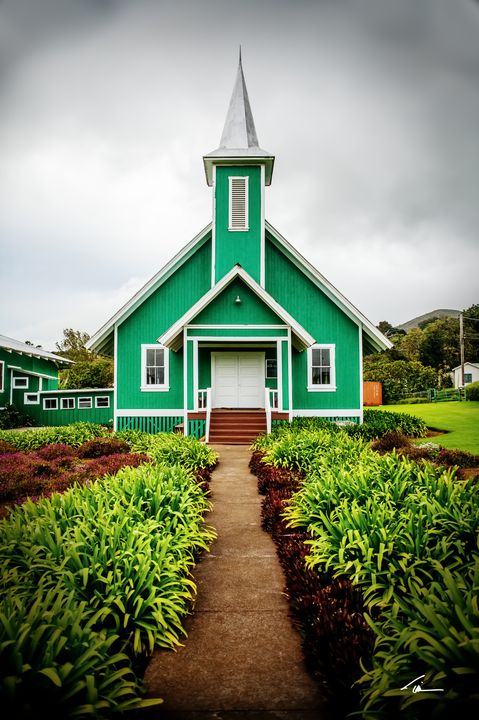 Green Church of Waimea - Tim Bird Photography - Photography, Religion ...