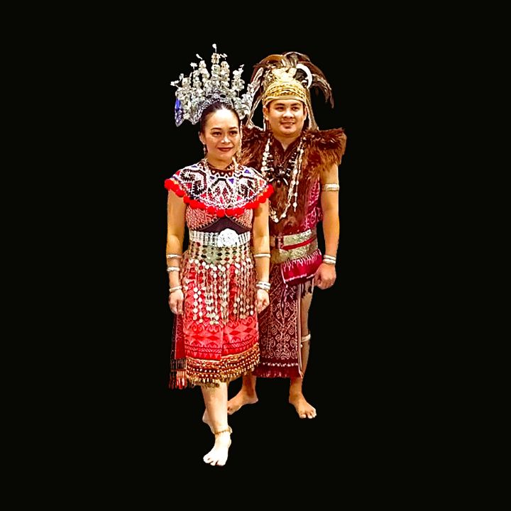 TRADITIONAL CLOTHES OF IBAN PEOPLE - alitvfilm - Digital Art & AI, Ethnic, Cultural, & Tribal ...