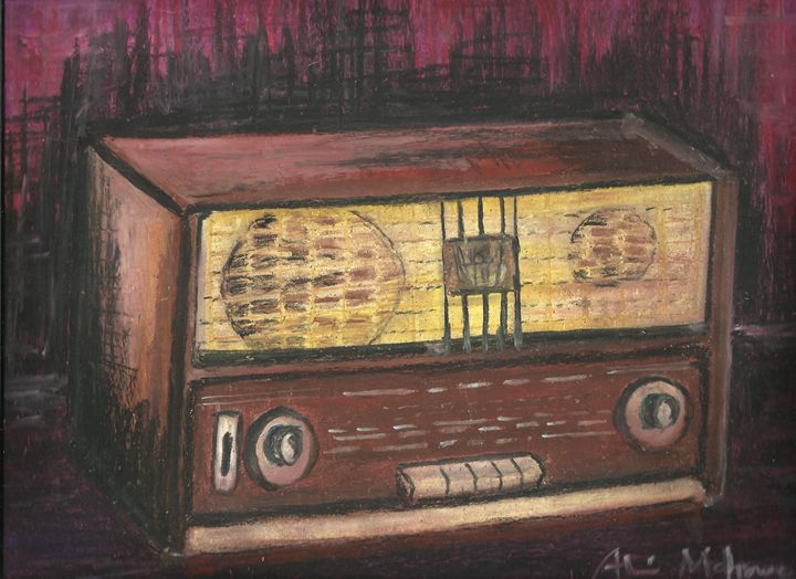 OLD TRANSISTOR RADIO - alitvfilm - Paintings & Prints, Entertainment ...