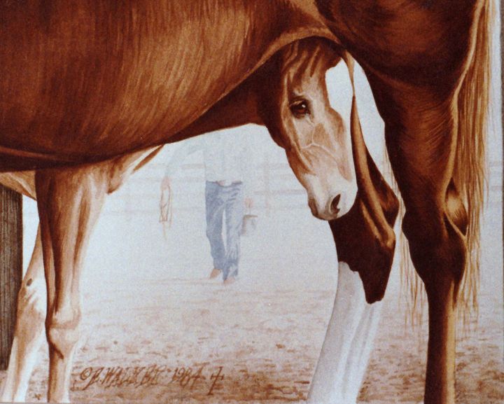 "Sanctuary" - Charlie Walker, American Artist - Paintings & Prints ...