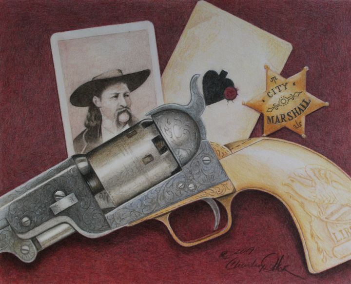 "Wild Bill" - Charlie Walker, American Artist - Drawings & Illustration ...