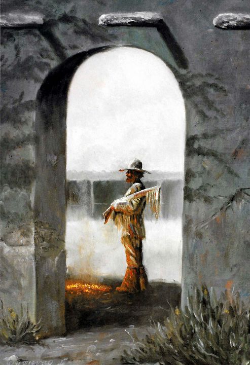 "Warm Fire" - Charlie Walker, American Artist - Paintings & Prints ...