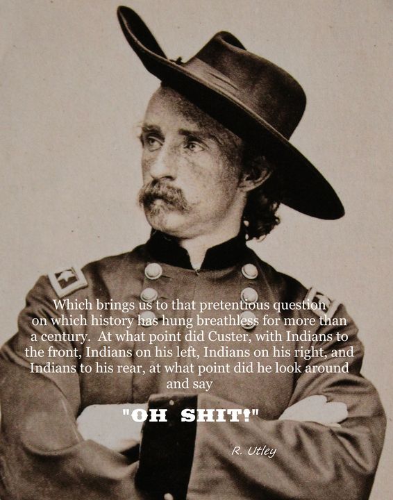 Custer's Last Words - Charlie Walker, American Artist - Photography ...