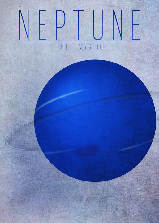 Neptune - The Mystic - Nerdiful Art - Digital Art, Astronomy & Space ...