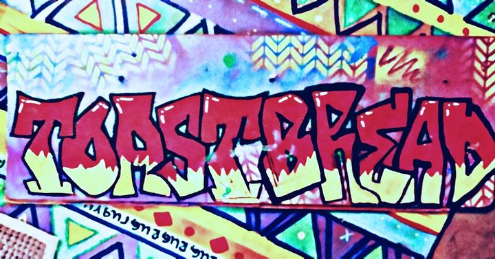 Toast Bread - Doodle Dandy - Paintings & Prints, Food & Beverage, Bread ...