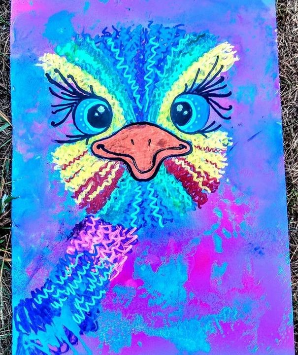 Bird is the Word - Doodle Dandy - Paintings & Prints, Animals, Birds ...