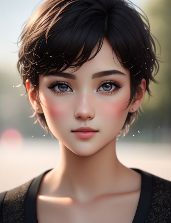 Girl Digital Art