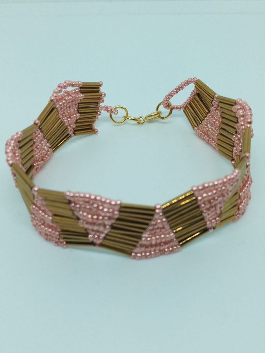 Handmade Beaded Bugle Bead Bracelet - Designs By SEA - Jewelry ...