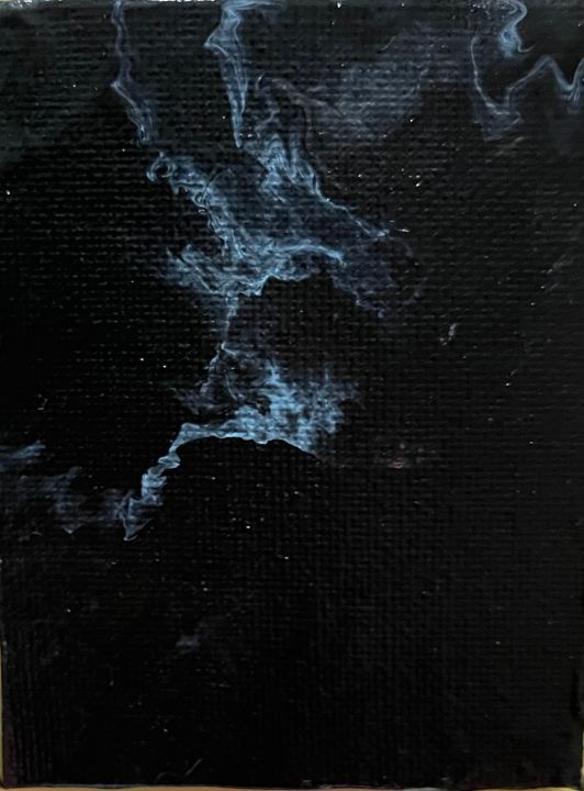 Smoke - Super G - Paintings & Prints, Abstract, Organic - ArtPal