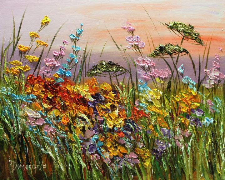 Impressionist meadow - The Gallery Design - Paintings & Prints ...