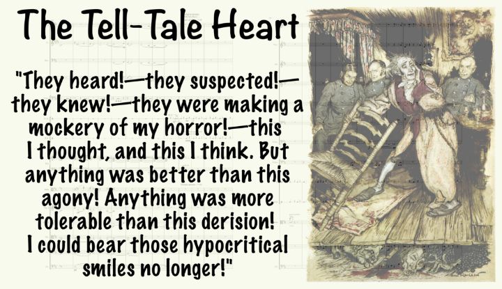 Tell-Tale Heart 7 Tales of Poe - ALBEDO MUSIC - Digital Art & AI ...