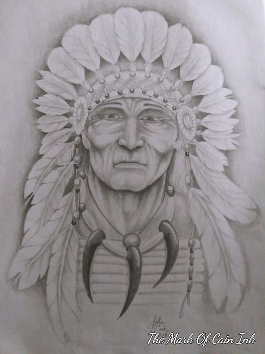 Chief - C - Drawings & Illustration, People & Figures, Past ...