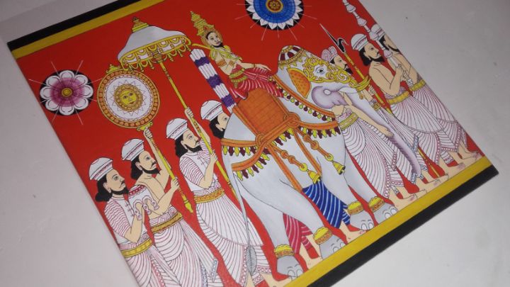 Donation of elephants(Traditional) - Viraj Art Studio - Paintings ...